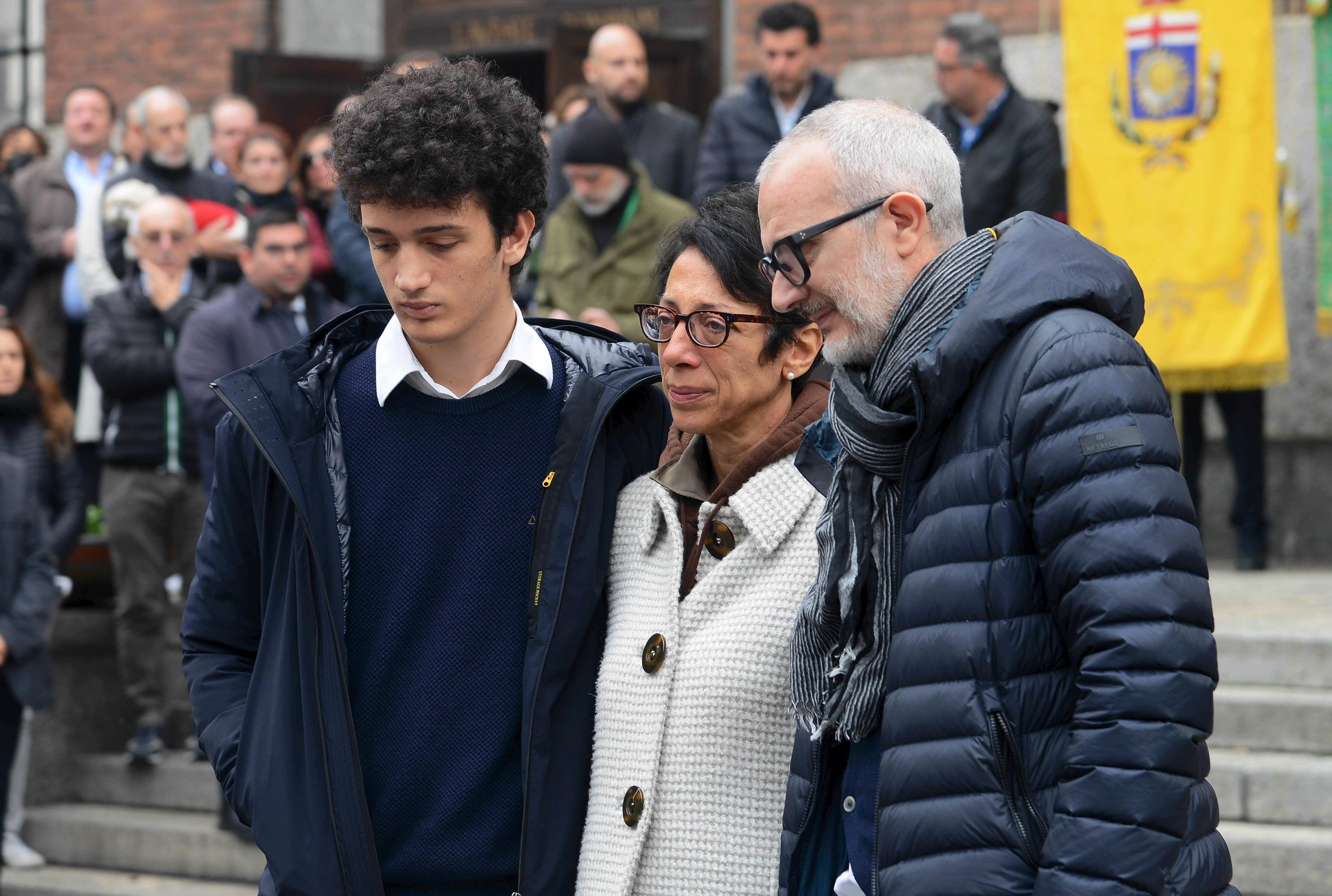 Funerali Luca Marengoni, l'addio del padre: 'Sarai il nostro raggio di ...