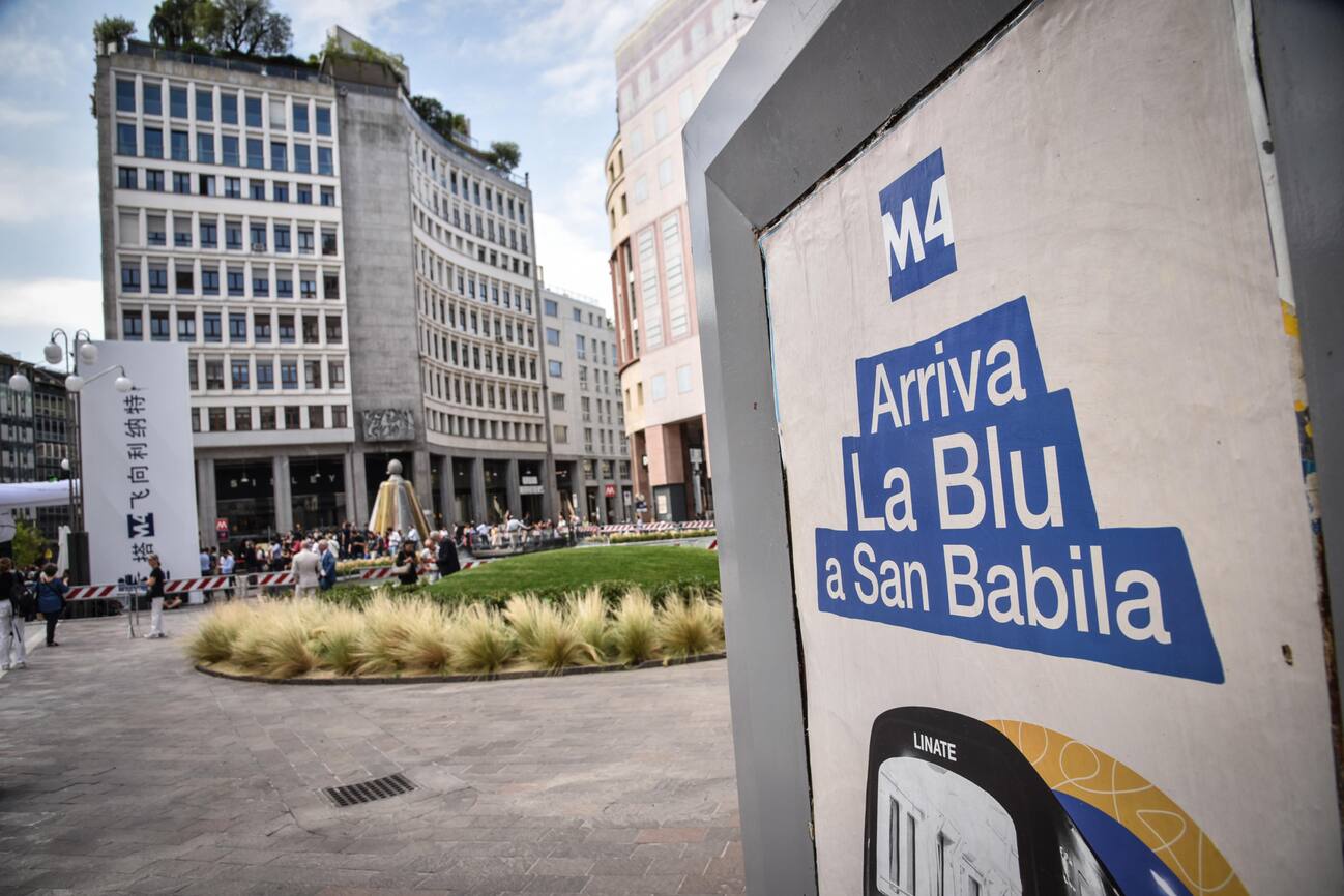 Milano, Sala e Salvini inaugurano nuovo tratto M4 Linate-San Babila ...