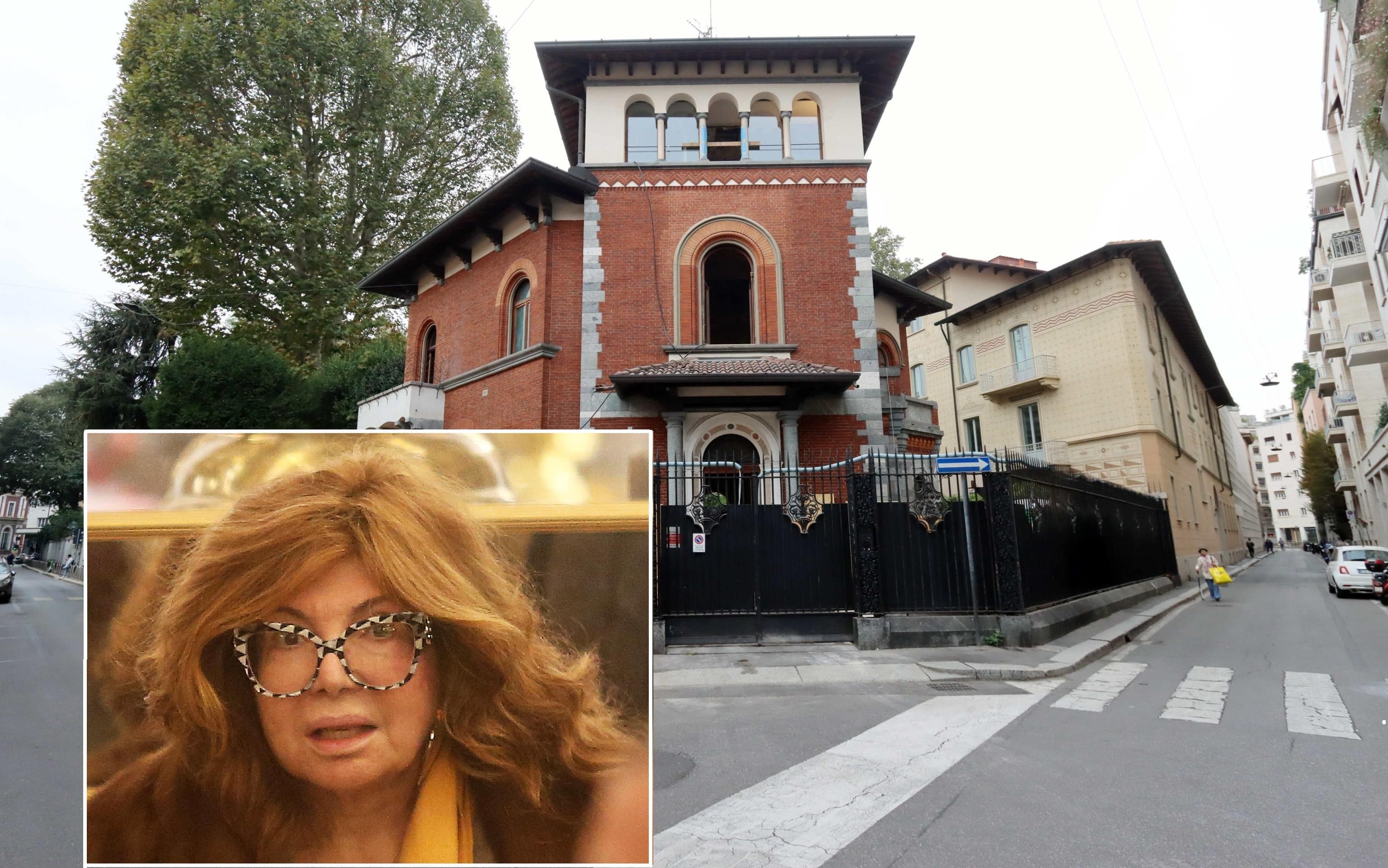 Milano, Villa Martinelli, appartenuta a Lady Gucci Patrizia Reggiani ...