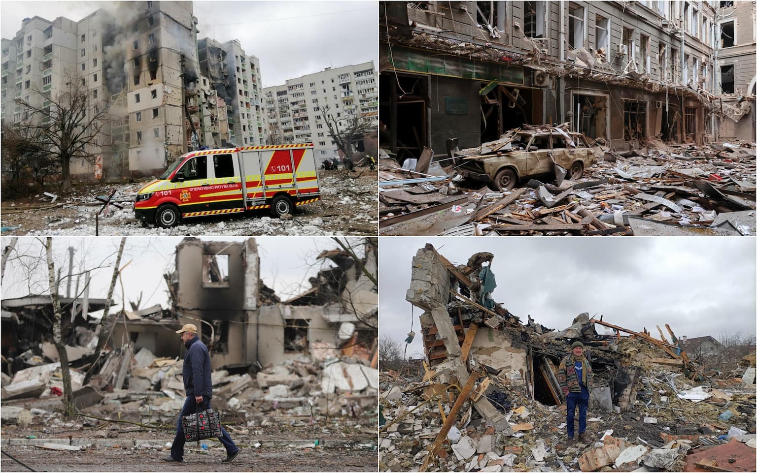 Guerra Ucraina Da Kharkiv A Chernihiv Le Città Devastate Dai
