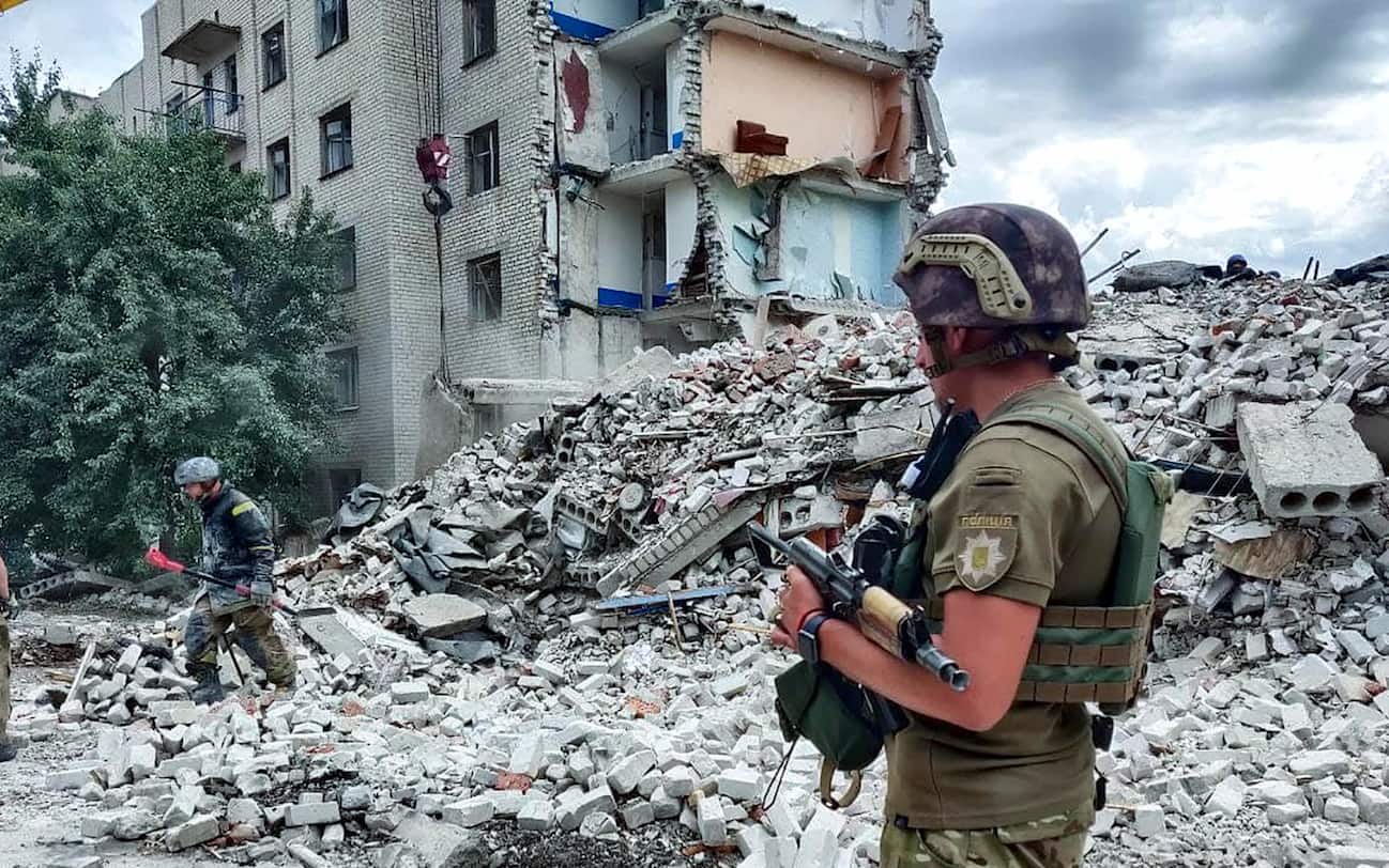 Guerra Ucraina, nella mappa del Cremlino la ritirata russa da Kharkiv ...