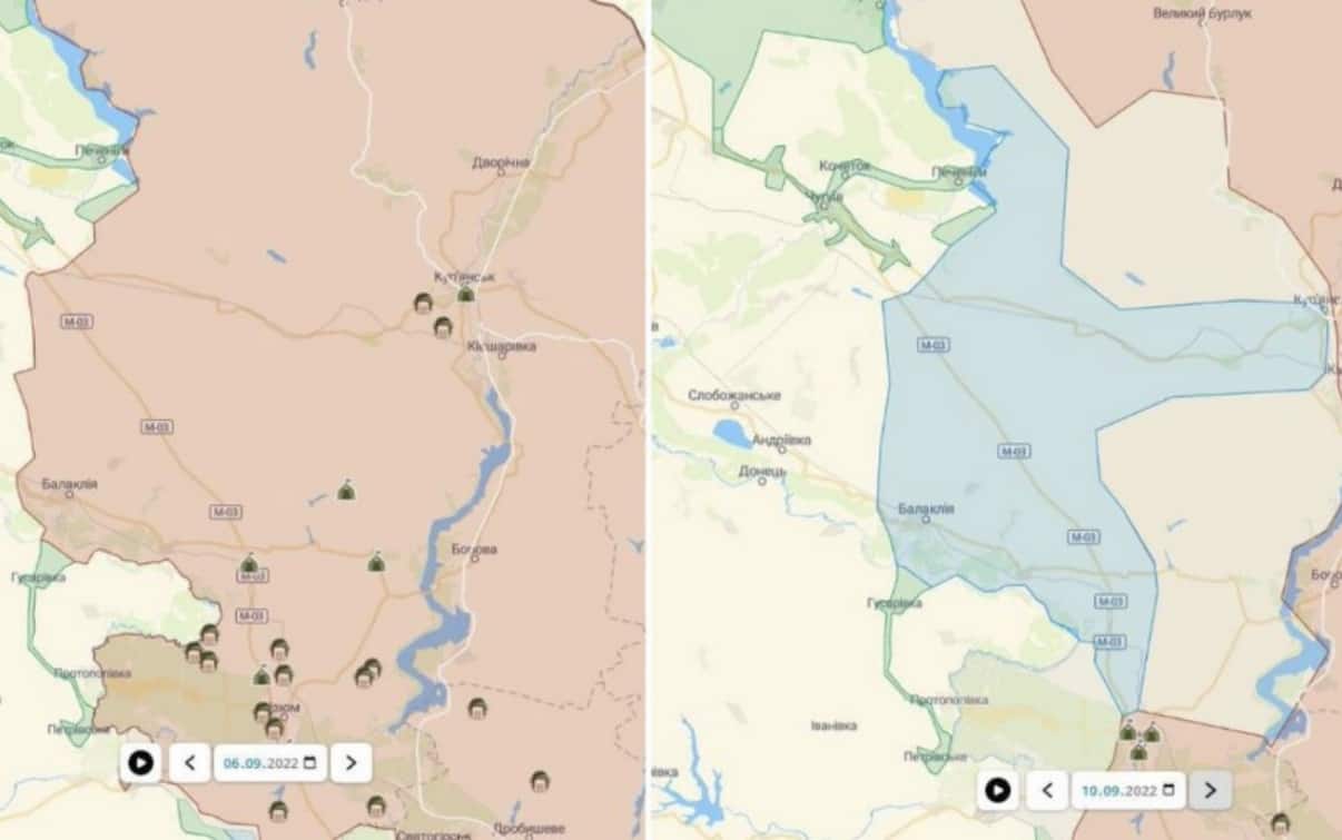 Guerra in Ucraina, la mappa dei territori riconquistati e tolti ai ...