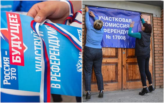 Ucraina, referendum nel Donbass e nei territori occupati per annessione ...