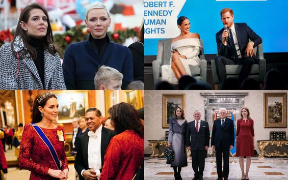 Famiglie reali, le news della settimana: dal Natale a Monaco alla docuserie di Harry e Meghan ...