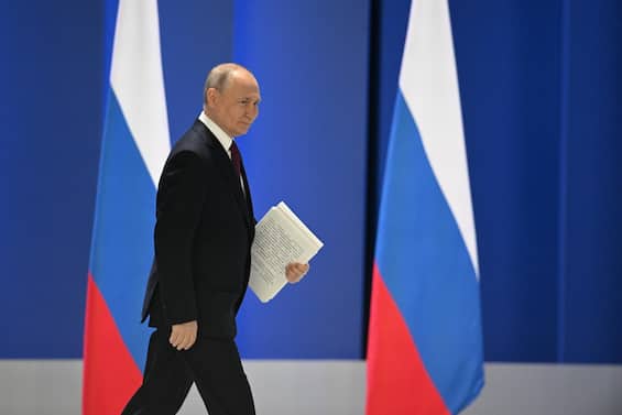 Il Discorso Di Putin Il Vero Scontro è Con Loccidente Sky Tg24