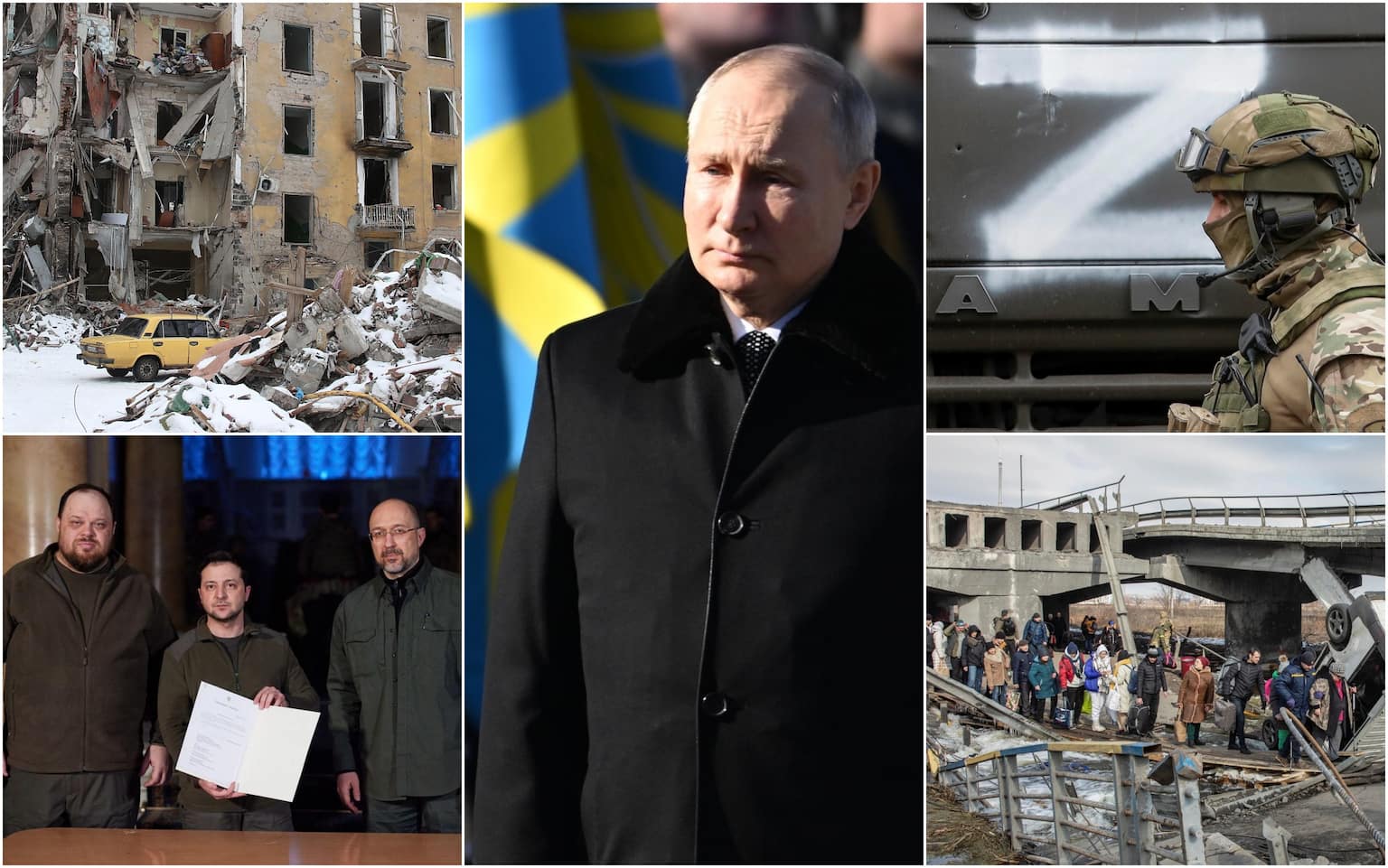 Un anno di guerra in Ucraina, dall'invasione della Russia del 24 ...