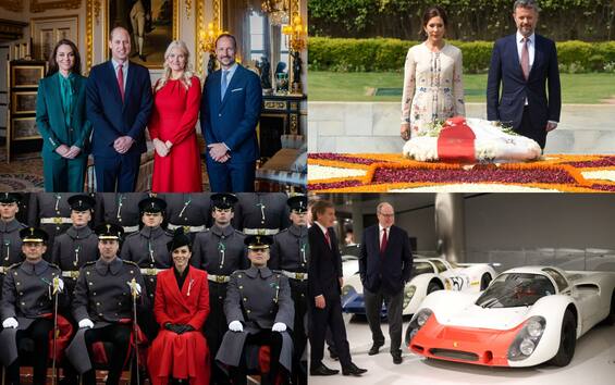 Famiglie reali, le news: dai principi di Danimarca in India a Kate ...