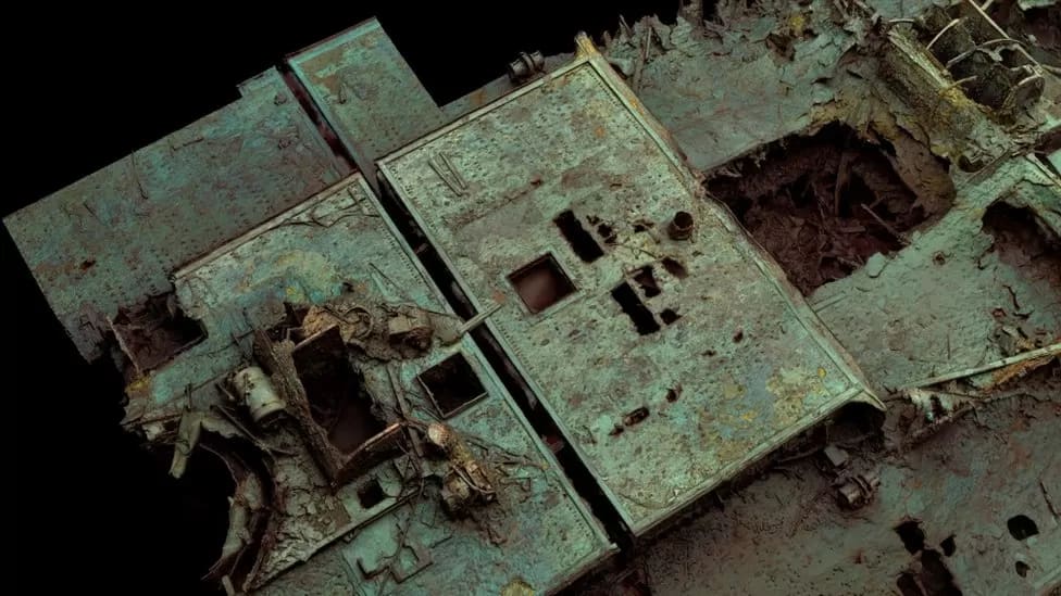 Titanic, nuove immagini in 3D del relitto mostrano dettagli mai svelati ...