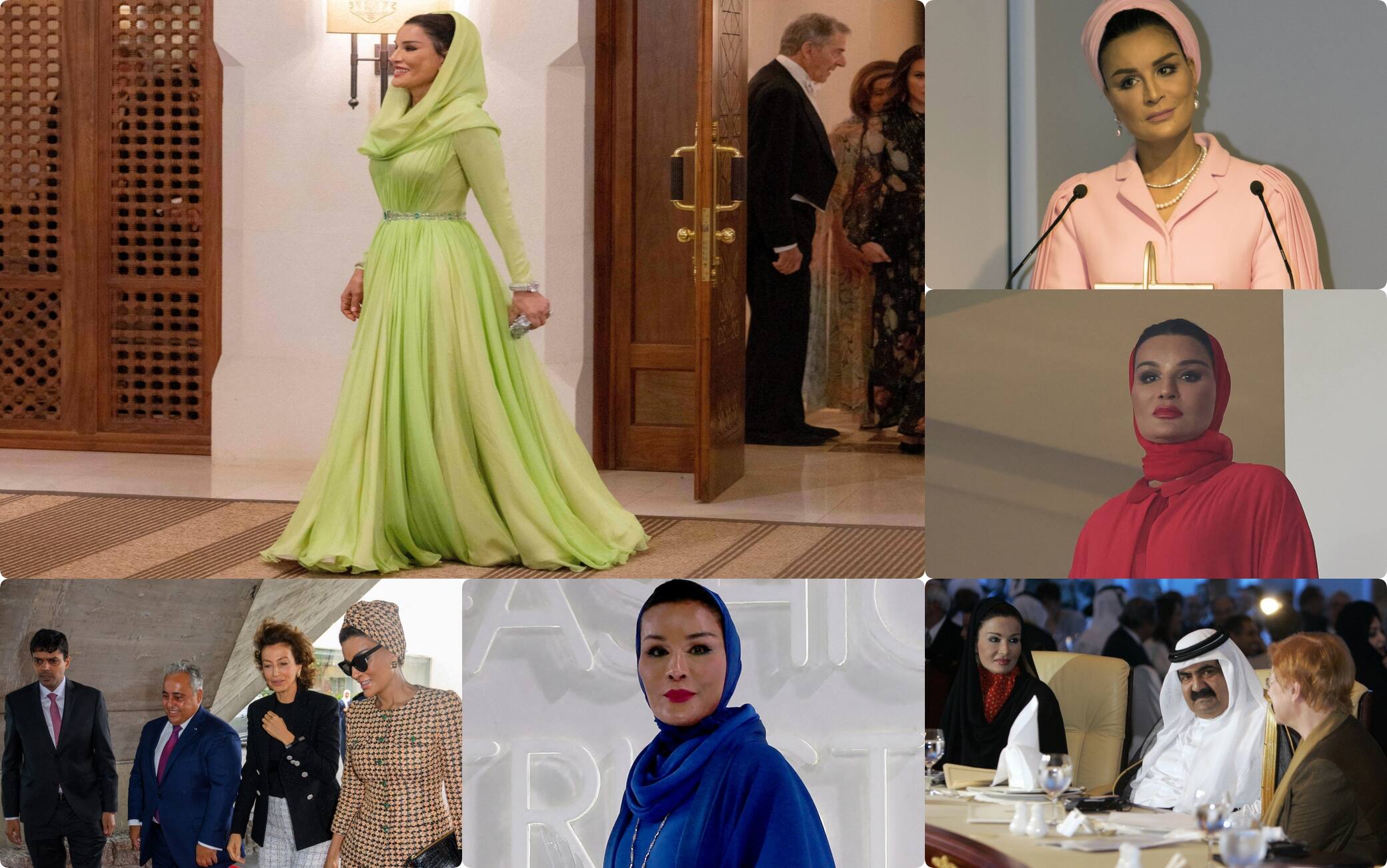 Chi è Moza Bint Nasser, la sceicca del Qatar che si è fatta notare al matrimonio in Giordania ...