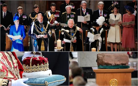 Incoronazione Re Carlo III e Camilla in Scozia, William e Kate presenti alla cerimonia | Sky TG24