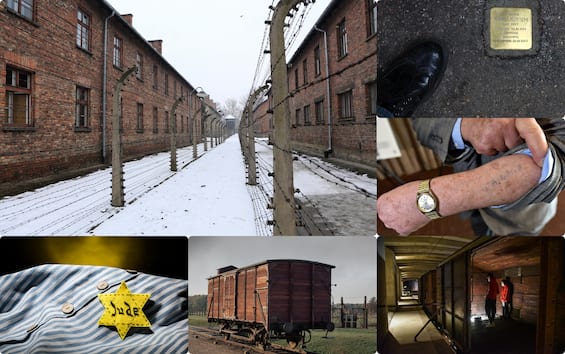 Giornata della Memoria, immagini simbolo dell'Olocausto: da treni della morte al campo di ...