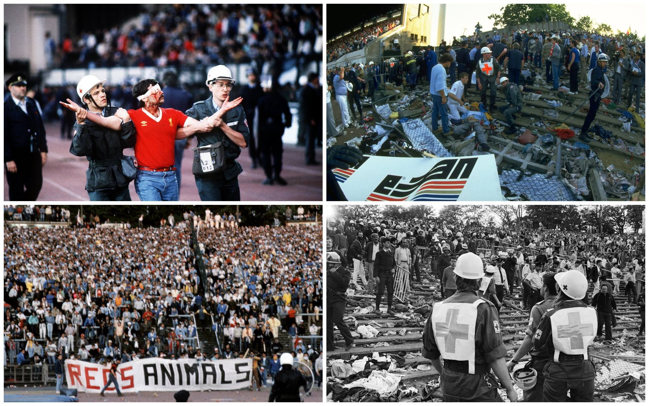 Tragedia dell’Heysel, il 29 maggio 1985 la strage a Bruxelles. FOTO
