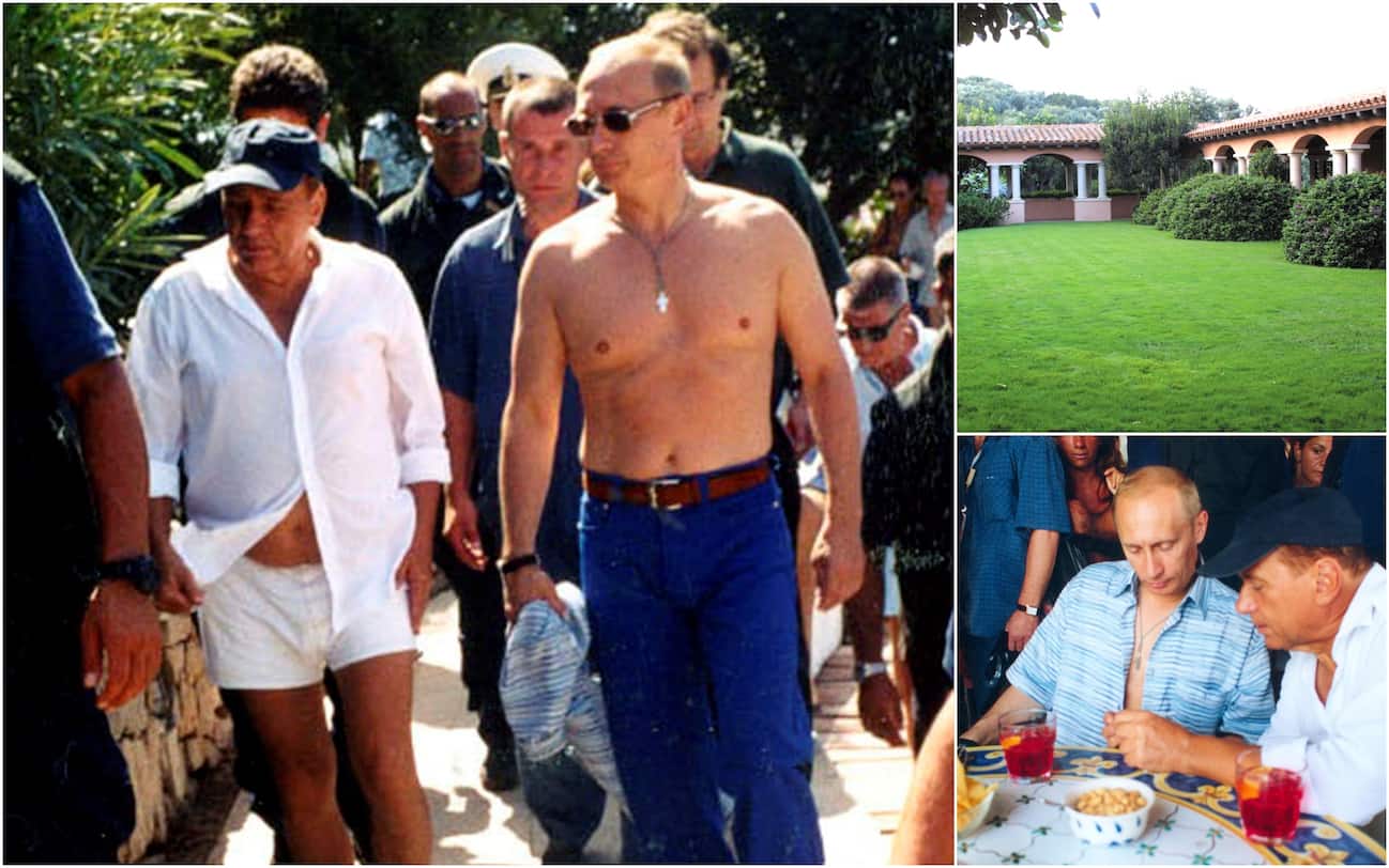 Berlusconi e Putin, storia di un'amicizia: dal G8 di Genova allo ...