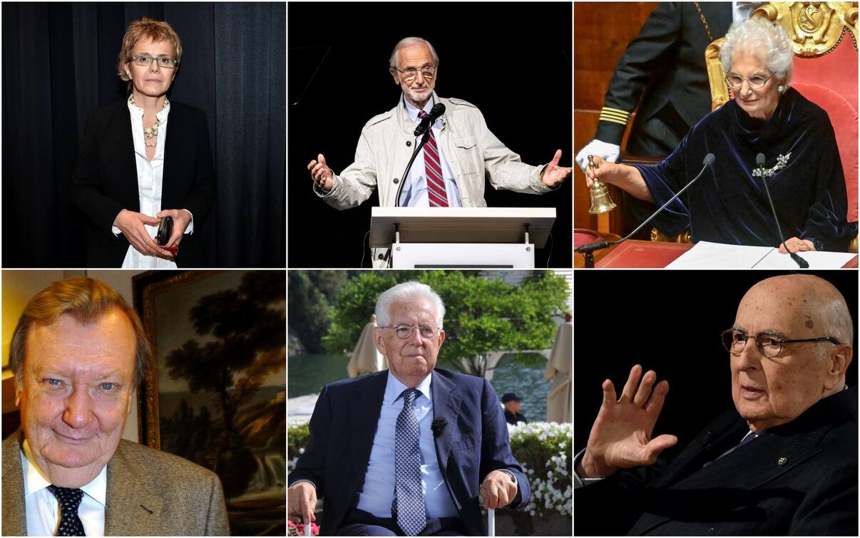 Chi sono gli attuali senatori a vita, da Liliana Segre a Renzo Piano ...