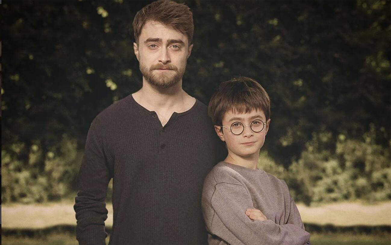 Le star incontrano se stesse nel passato grazie a Photoshop, le ...