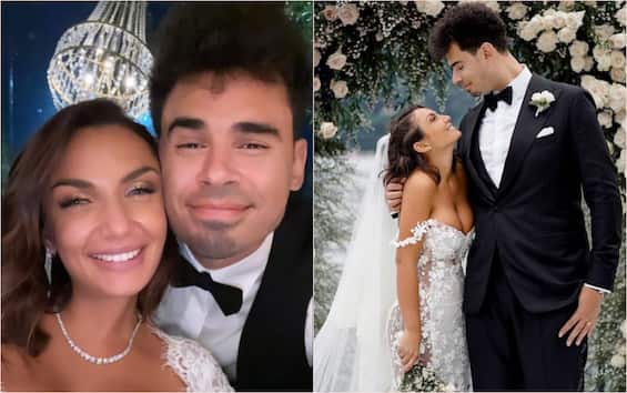 Elettra Lamborghini e Afrojack sposi, matrimonio sul lago. FOTO | Sky TG24