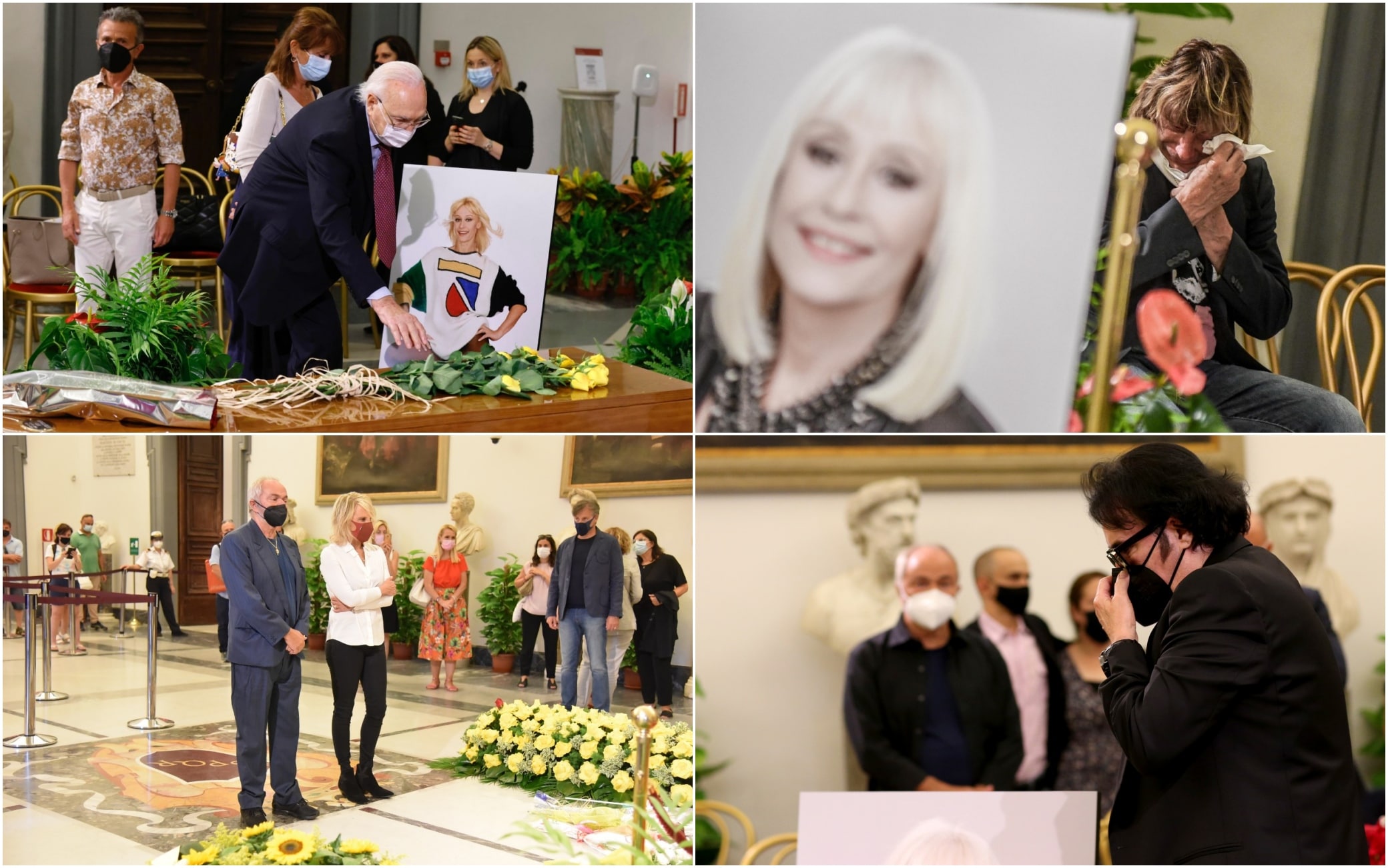 Raffaella Carrà, la camera ardente in Campidoglio | Sky TG24