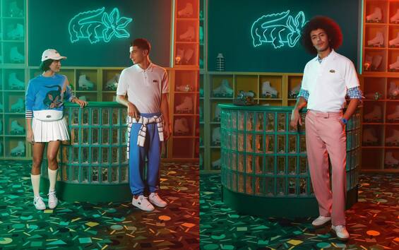 Lacoste e Netflix, la capsule collection ispirata alle serie TV più amate