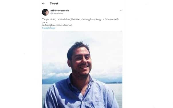 Morto Arrigo Vecchioni, figlio terzogenito del cantautore Roberto | Sky ...