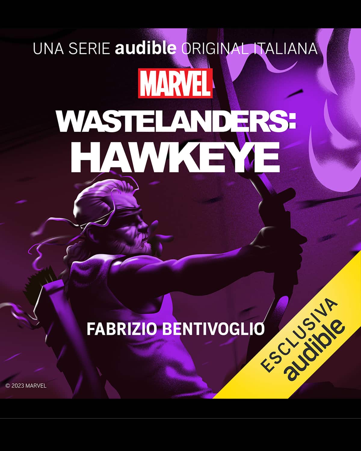 Fabrizio Bentivoglio presta la voce a Occhio di Falco nella serie audio ...