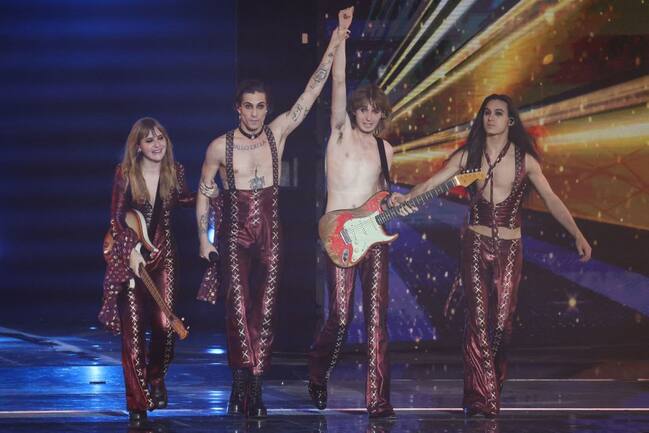 Maneskin da record, la storia del gruppo rock italiano in 30 foto | Sky ...