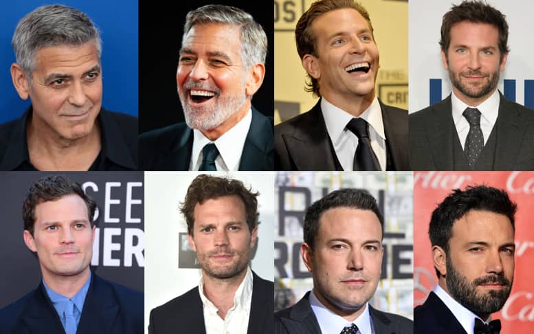 Le star di Hollywood con e senza barba: il confronto prima e dopo. FOTO ...