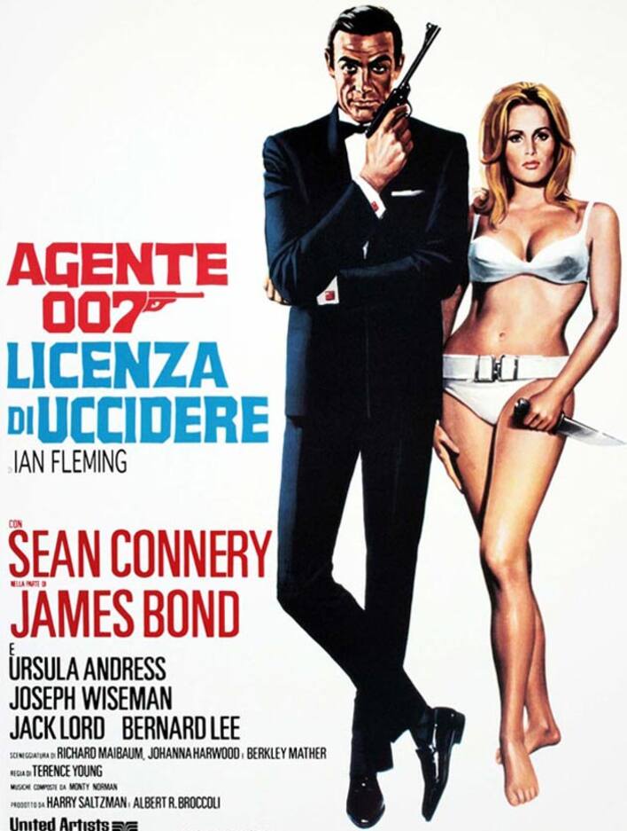 James Bond, le locandine dei film di 007