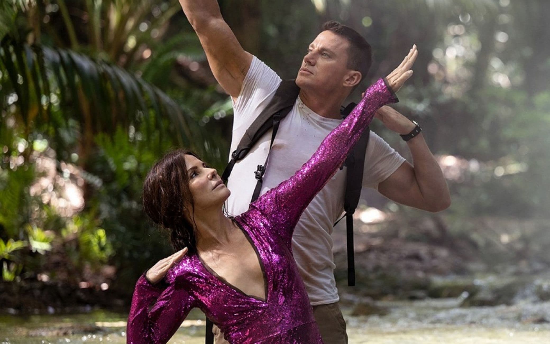 The Lost City, prime foto del film con Sandra Bullock, Channing Tatum e ...