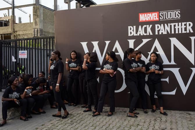 Black Panther: Wakanda Forever, le foto della ‘storica’ première in Nigeria