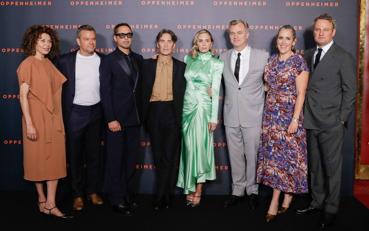 Oppenheimer, il cast alla première del film a Parigi. FOTO | Sky TG24