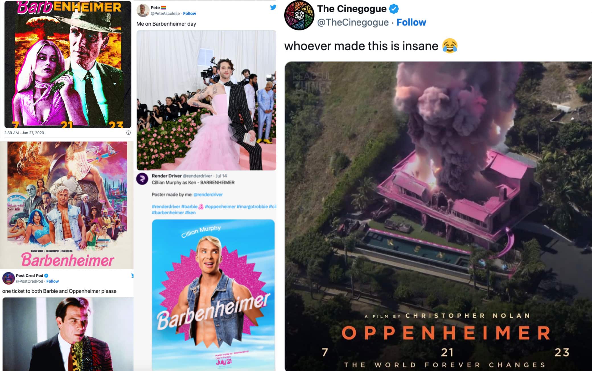 Barbenheimer diventa un film, una compagnia di B Movie lo sta ...