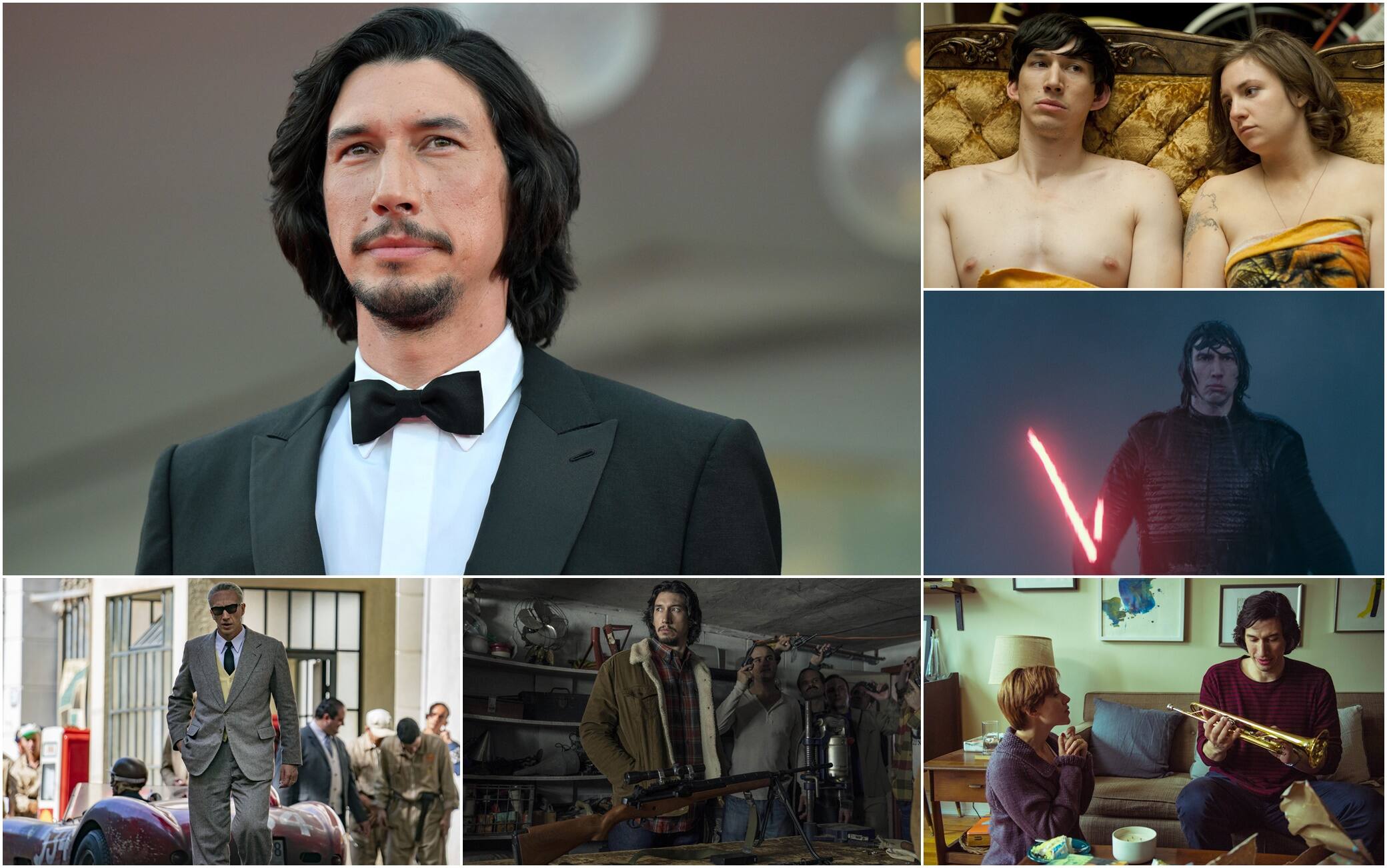 Adam Driver compie 40 anni, da Kylo Ren a Enzo Ferrari: i suoi ruoli ...