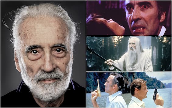 Christopher Lee nasceva 100 anni fa: da Dracula al Signore degli Anelli ...