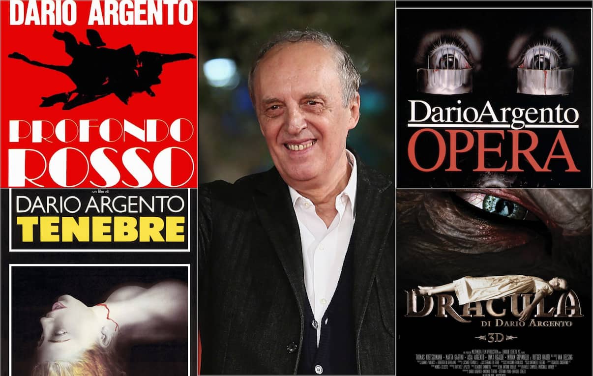 Dario Argento compie 80 anni: tutti i film del maestro del brivido