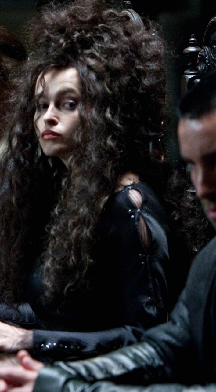 Helena Bonham Carter, da Bellatrix in Harry Potter alla Strega nel film ...