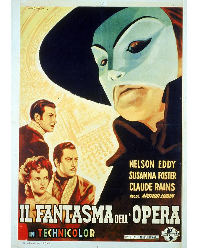 Il Fantasma dell'Opera, i film e i tv movie ispirati al famoso romanzo