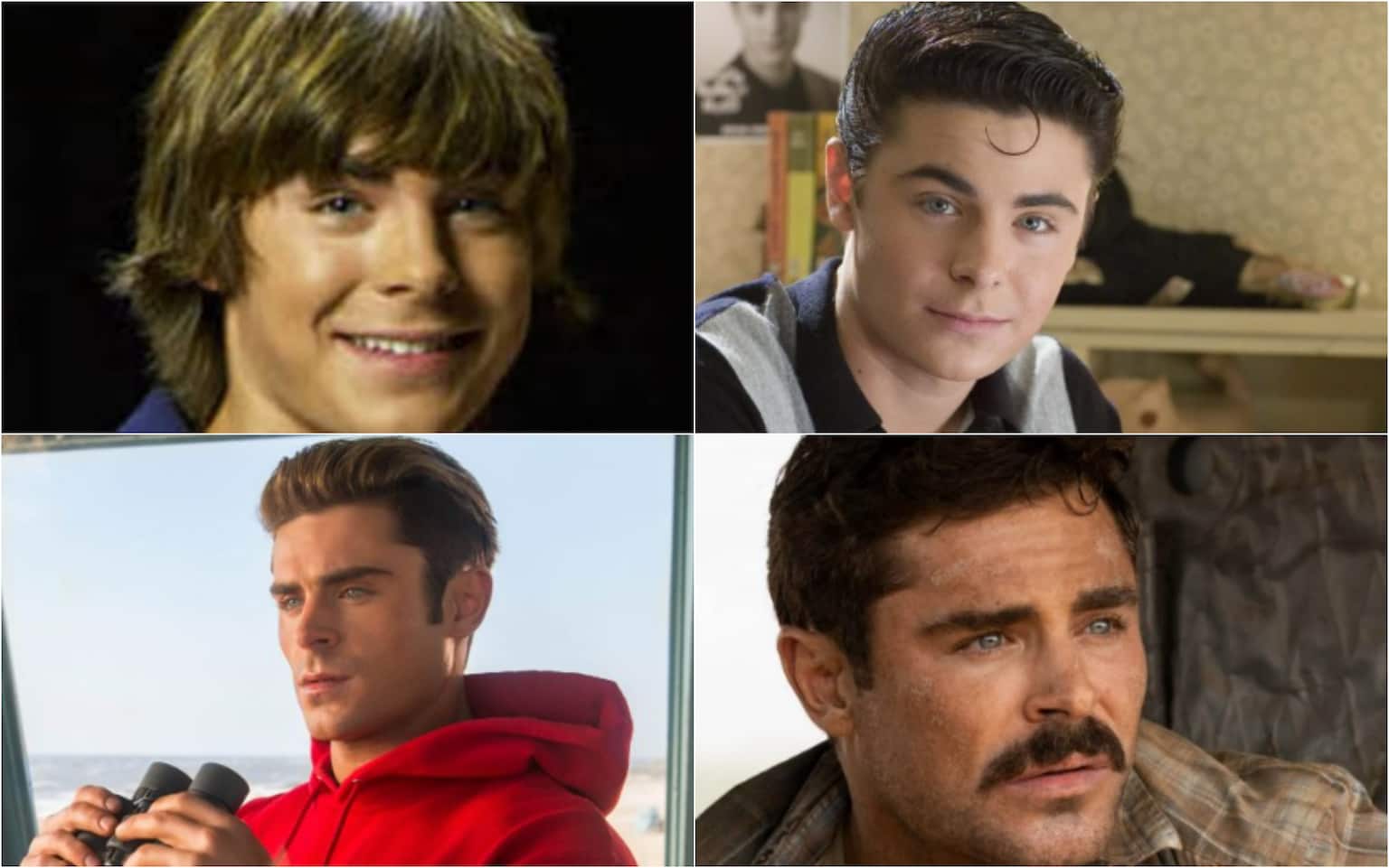 Zac Efron compie 35 anni: com'era ieri e com'è oggi la star di High ...