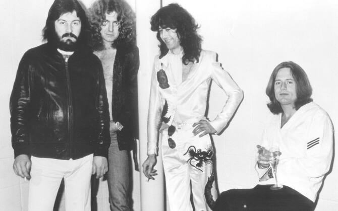 Led Zeppelin: le foto della mitica band per l'anniversario del loro ...