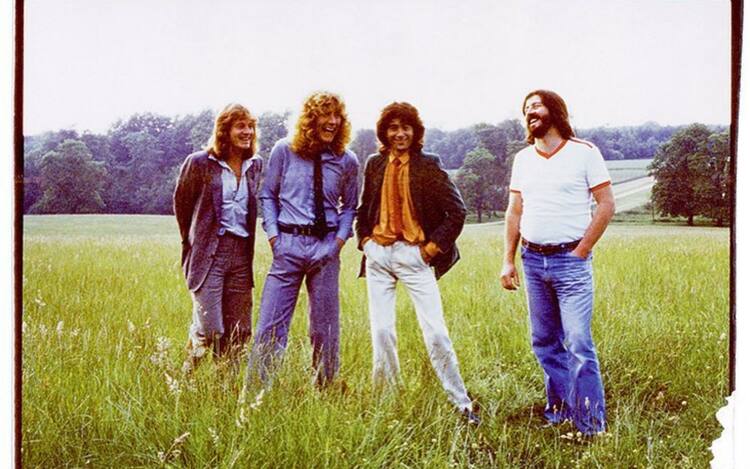 Led Zeppelin: le foto della mitica band per l'anniversario del loro ...