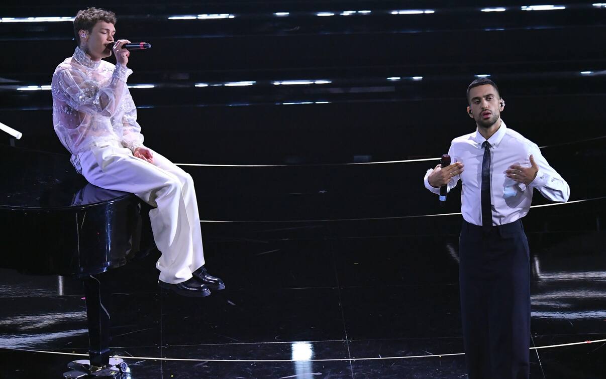 Mahmood e Blanco sono i vincitori del Festival di Sanremo 2022. FOTO ...