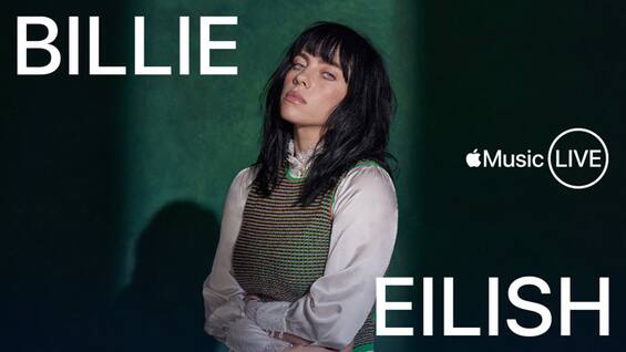Apple Music Live presenta la performance di Billie Eilish dall'O2 Arena ...
