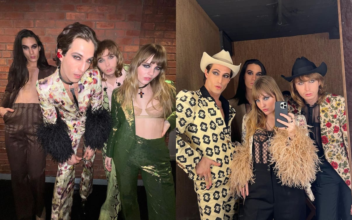 Måneskin, i look dagli esordi a Sanremo 2023. FOTO