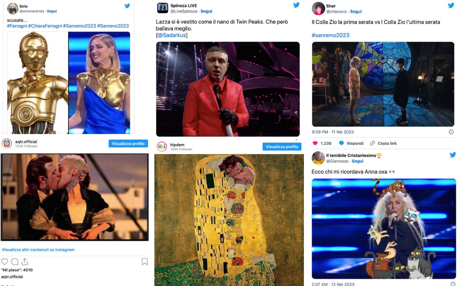 Sanremo 2023, i meme più divertenti sulla finale del Festival. FOTO ...
