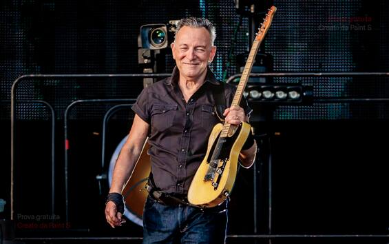 Bruce Springsteen, oltre 70 mila fan per il rock del concerto di The ...