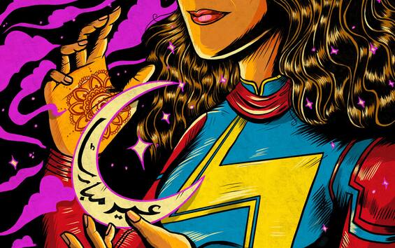Ms. Marvel: celebrato l’Eid islamico con un poster della serie Disney+