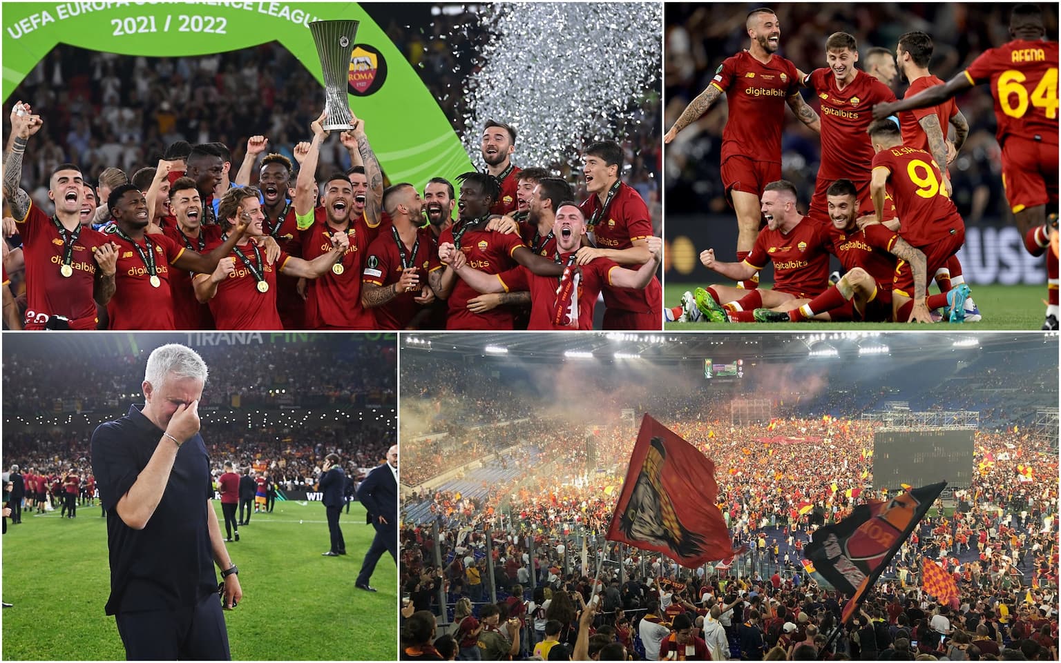 Roma-Feyenoord 1-0: video, gol e highlights della finale di Conference ...