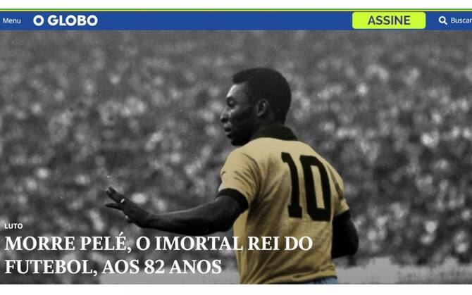 Pelé morto, l'addio a O Rei sulle prime pagine dei giornali nel mondo ...