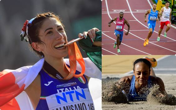 Mondiali atletica, Jacobs fuori da finale 100 metri. Palmisano bronzo ...