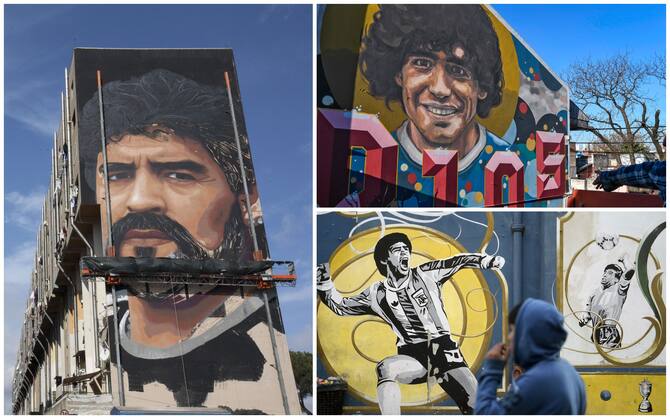 Da Maradona a CR7, i murales più belli dedicati alle icone del calcio. FOTO