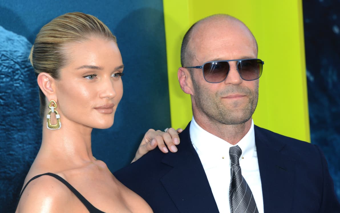 Jason Statham e la moglie Rosie Huntington-Whiteley, le foto più belle